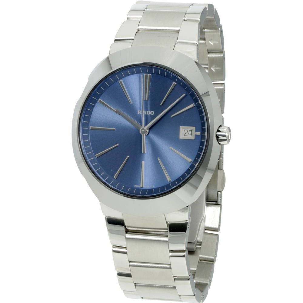 Rado D-Star Blue Dial Stainless Steel Men's Watch R15943203 - Walmart.com