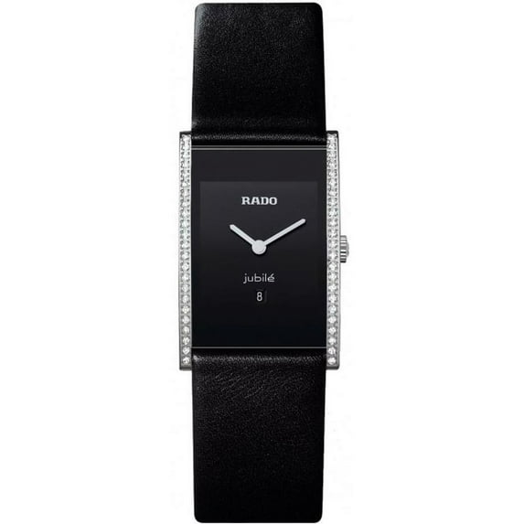 Rado Integral Jubile Leather Ladies Watch R20758155 - Walmart.com