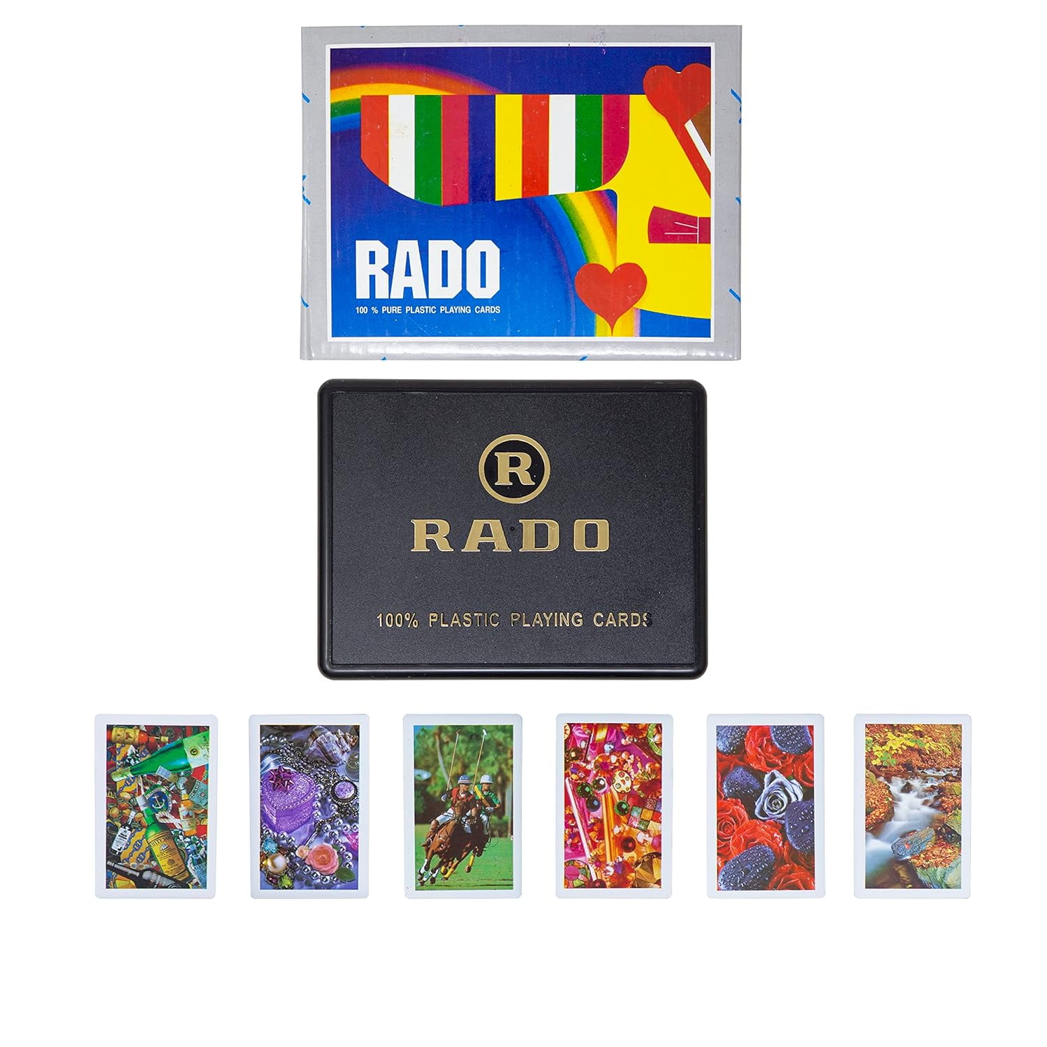 Rado Switzerland Rado - Pvc Playing Cards (4pcs) - 2 Sets Of Twin Packs ...