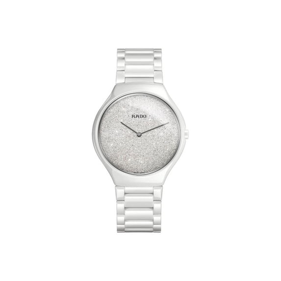 Rado True Thinline Women's White Dial Quartz Watch R27007092 - Walmart.com