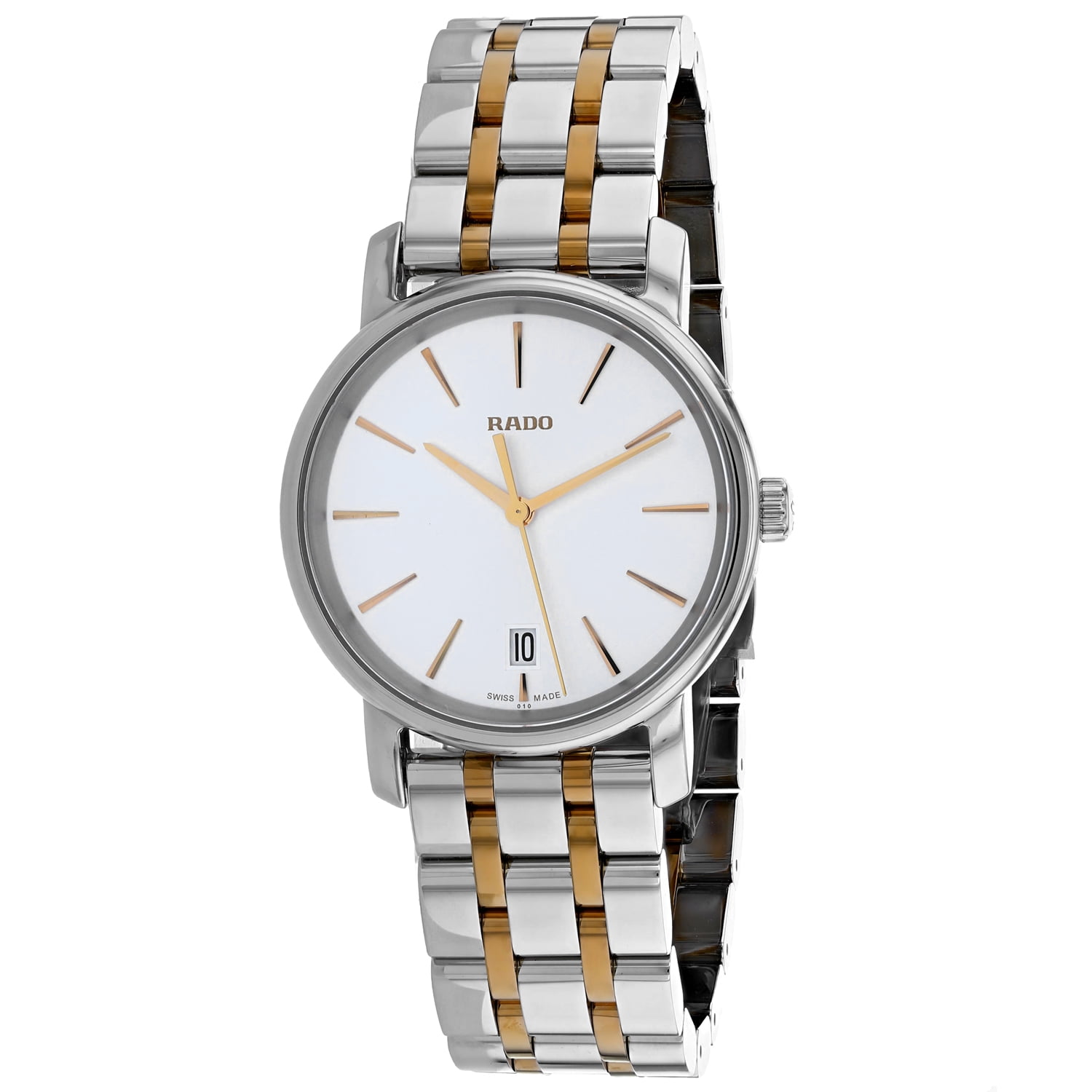 Rado Women's Diamaster Silver Dial Watch - R14089103 - Walmart.com