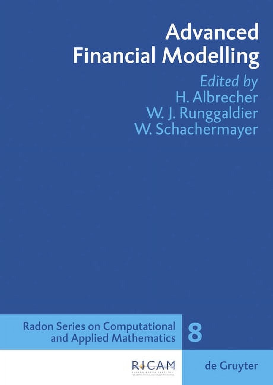 Radon Computational and Applied Mathemat Advanced Financial Modelling, Book 8, (Hardcover ...