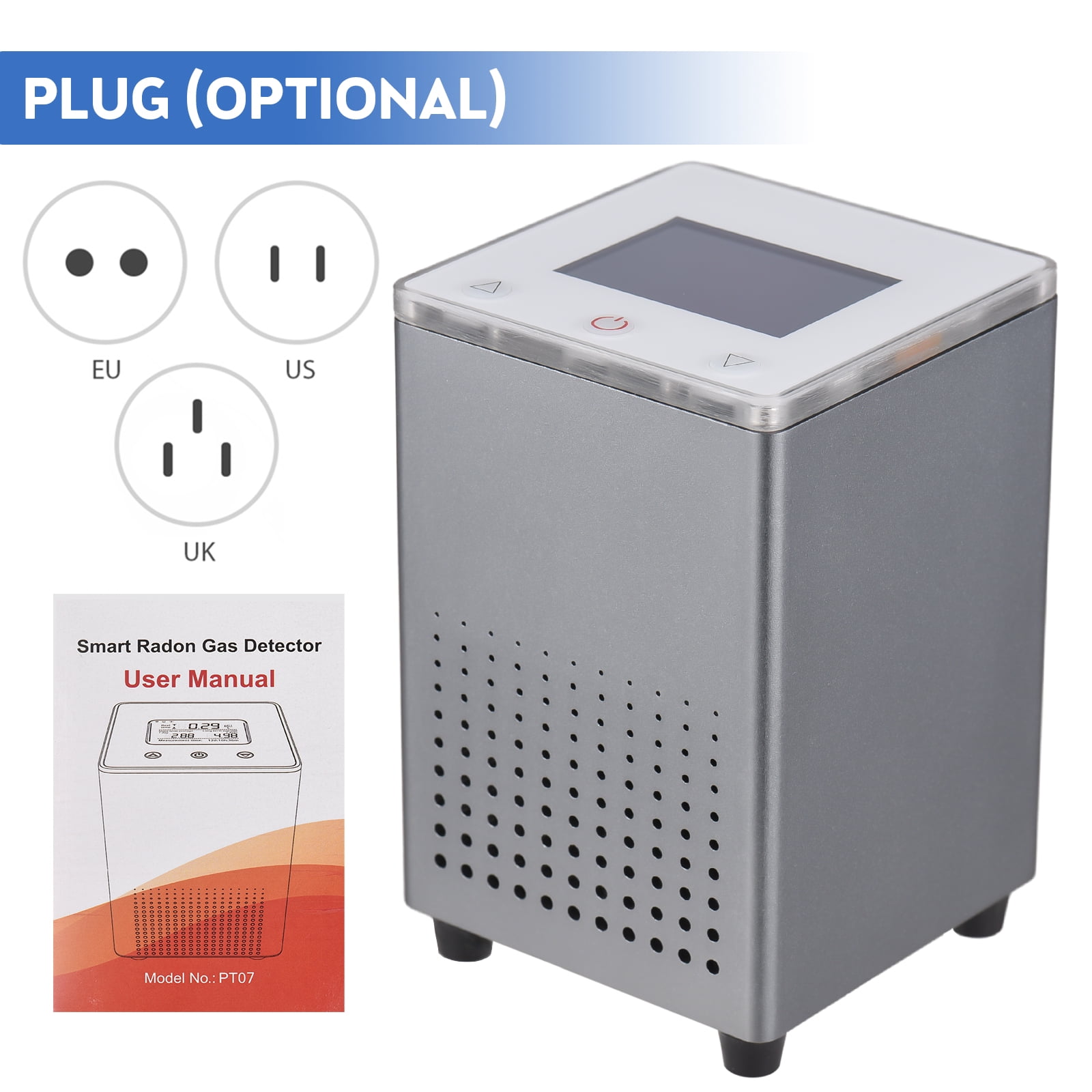 Radon Detector,Tester Sound Professional App Use Data Huiop Wifi Sound ...