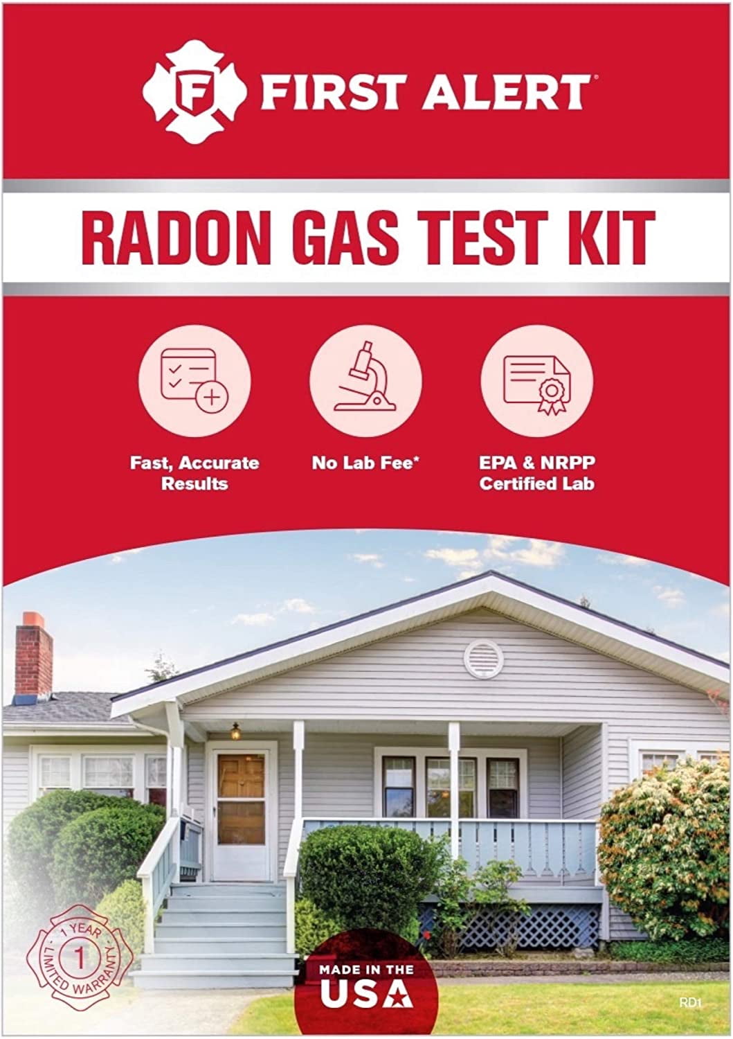 Radon Gas Test Kit, RD1 - Walmart.com