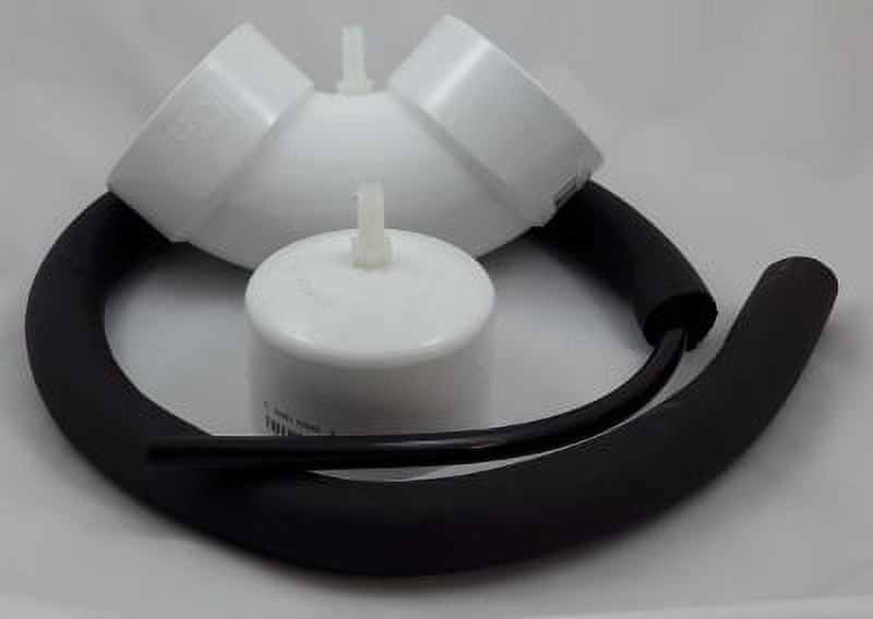 Radon Mitigation Condensation Bypass Kit (Cap + 90 elbow) - Walmart.com