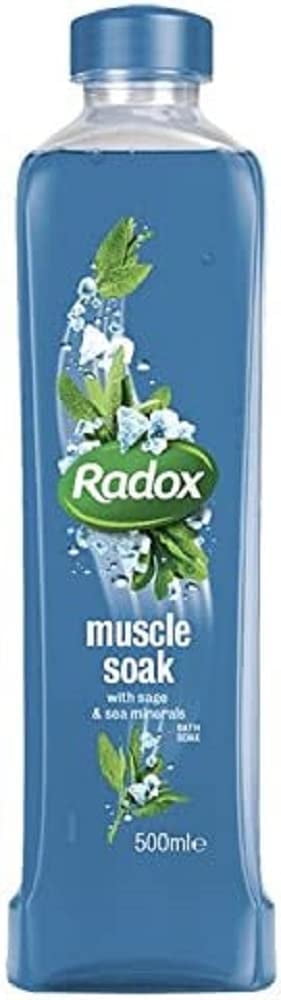 Radox Feel Good Fragrance Muscle Bath Soak, Blue, 500ml - Walmart.com