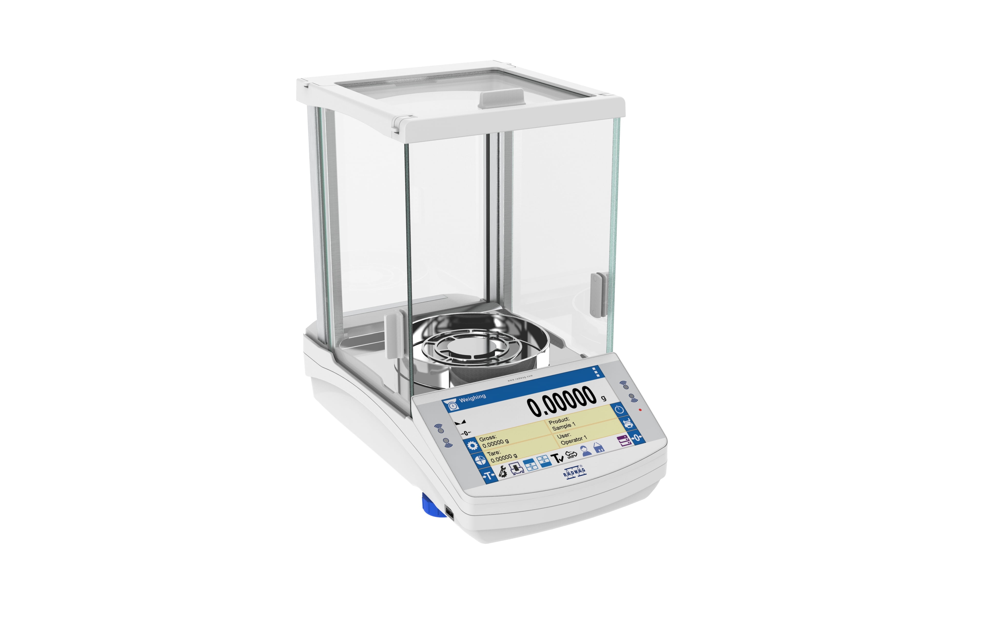Radwag AS 3100.X7 Analytical Balance 3100g x 1mg - Walmart.com