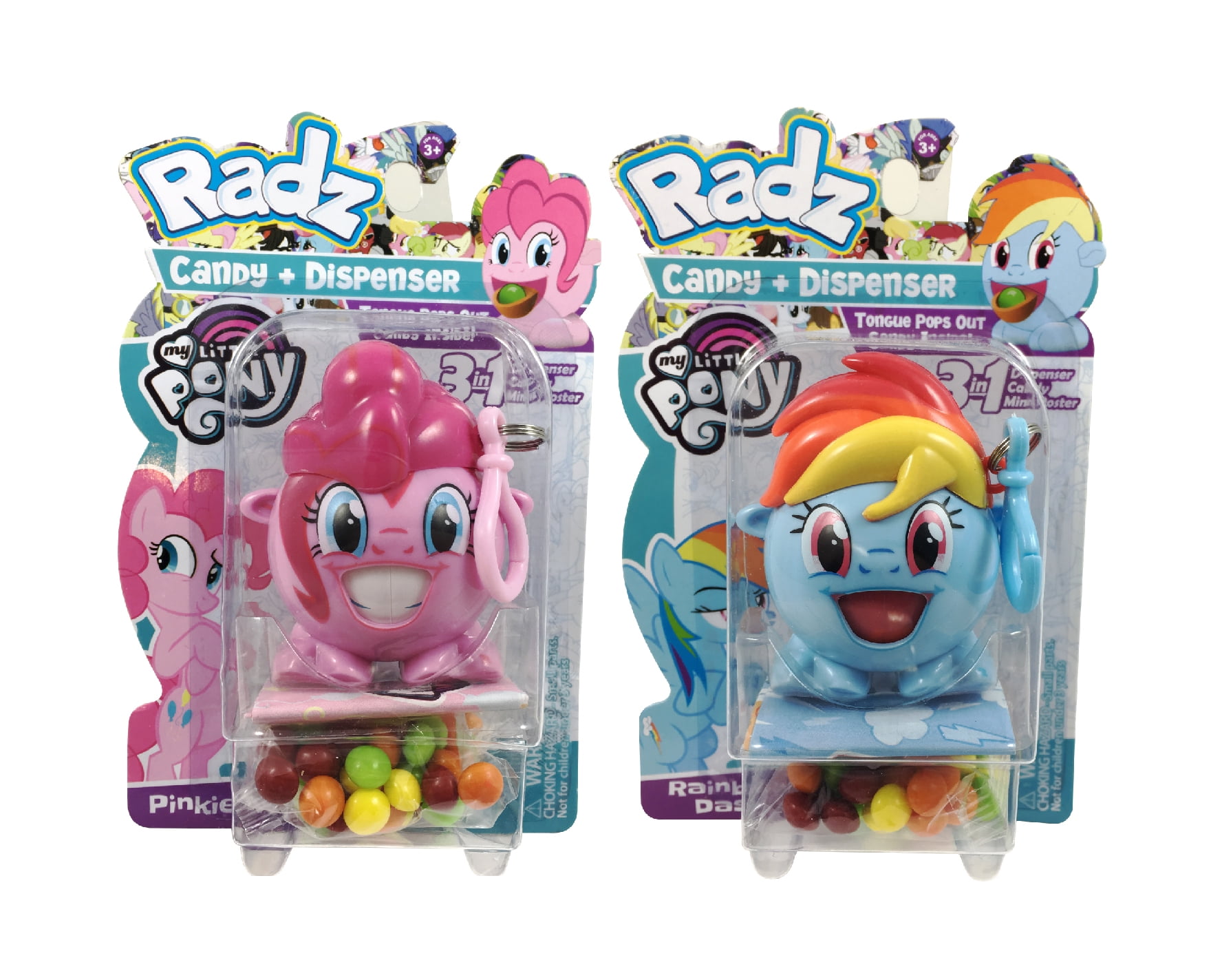 My Little Pony Toy Candy Dispensers with Poster and Clip by Radz ...