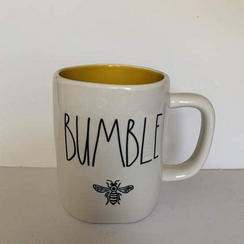 Rae Dunn BUMBLE BEE Mug - Yellow interior - 2020 Limited Edition ...
