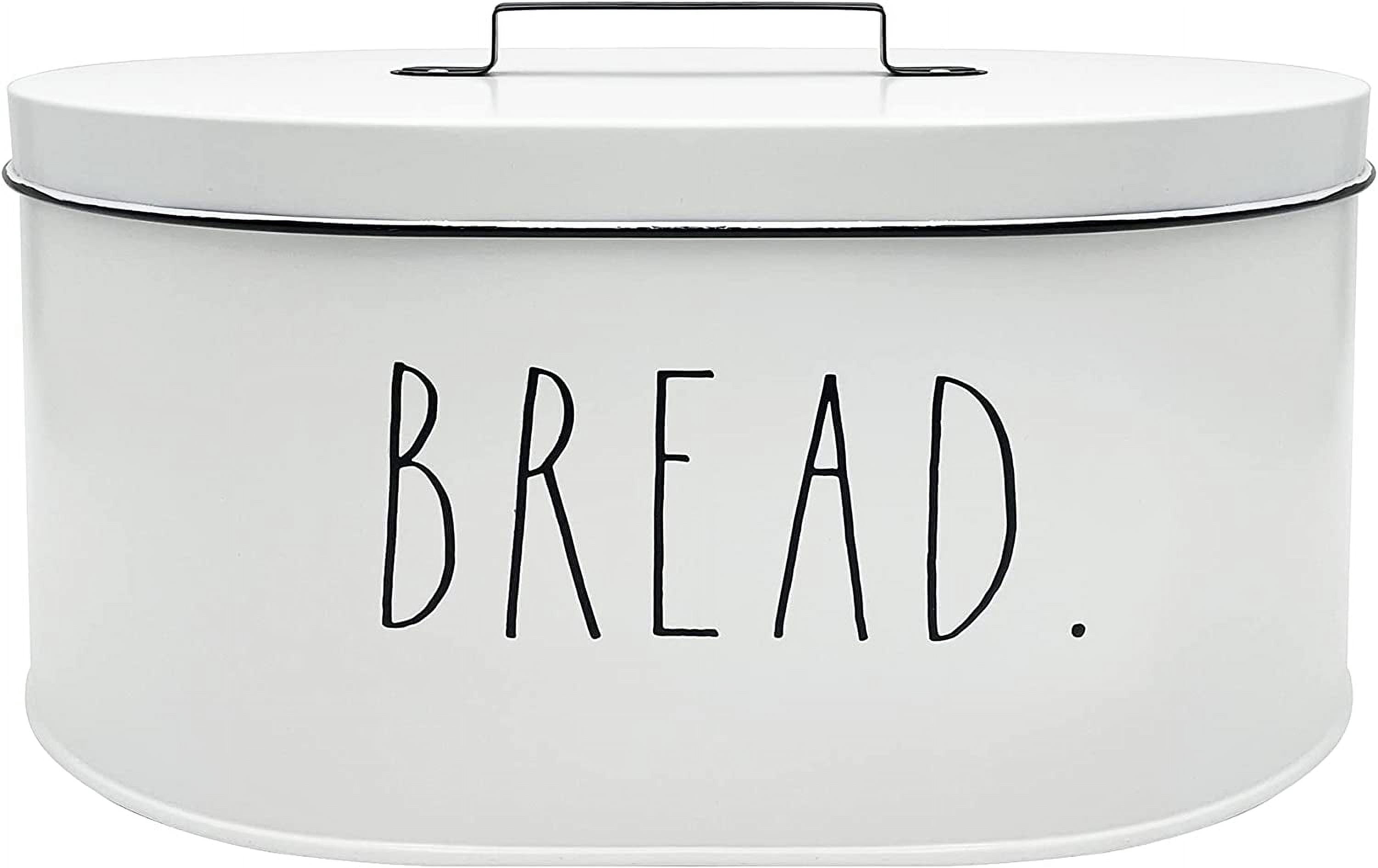 Rae Dunn Bread Box - Bread Box for Kitchen Countertop - 15" x 8" x 10 ...
