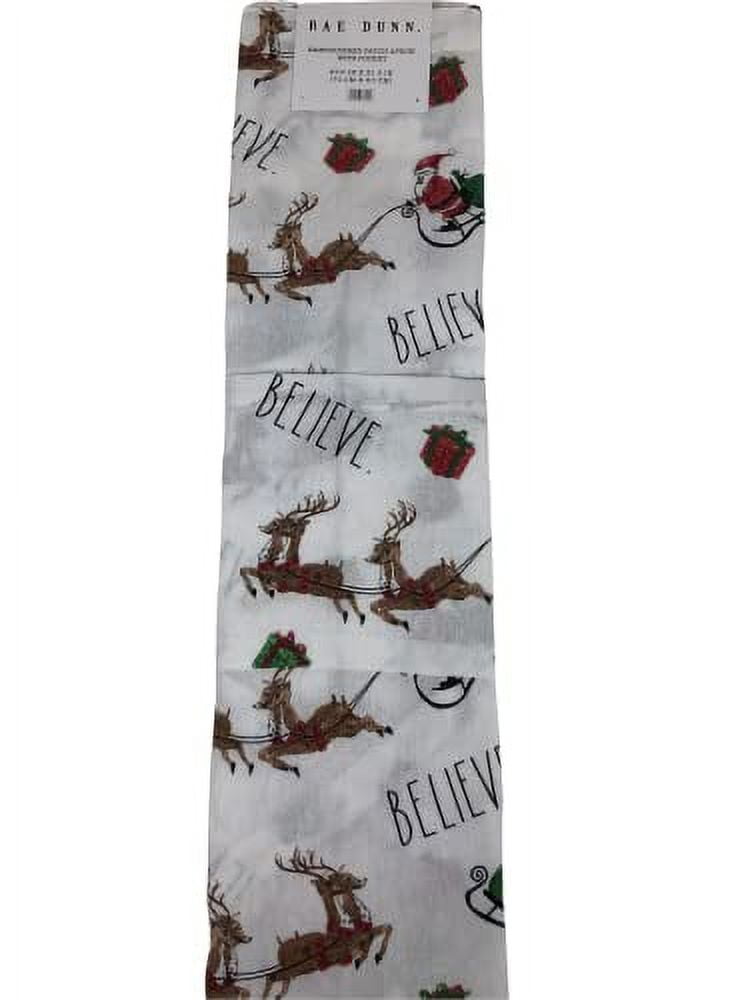 Rae Dunn Christmas Apron with Pocket "Believe" - Walmart.com