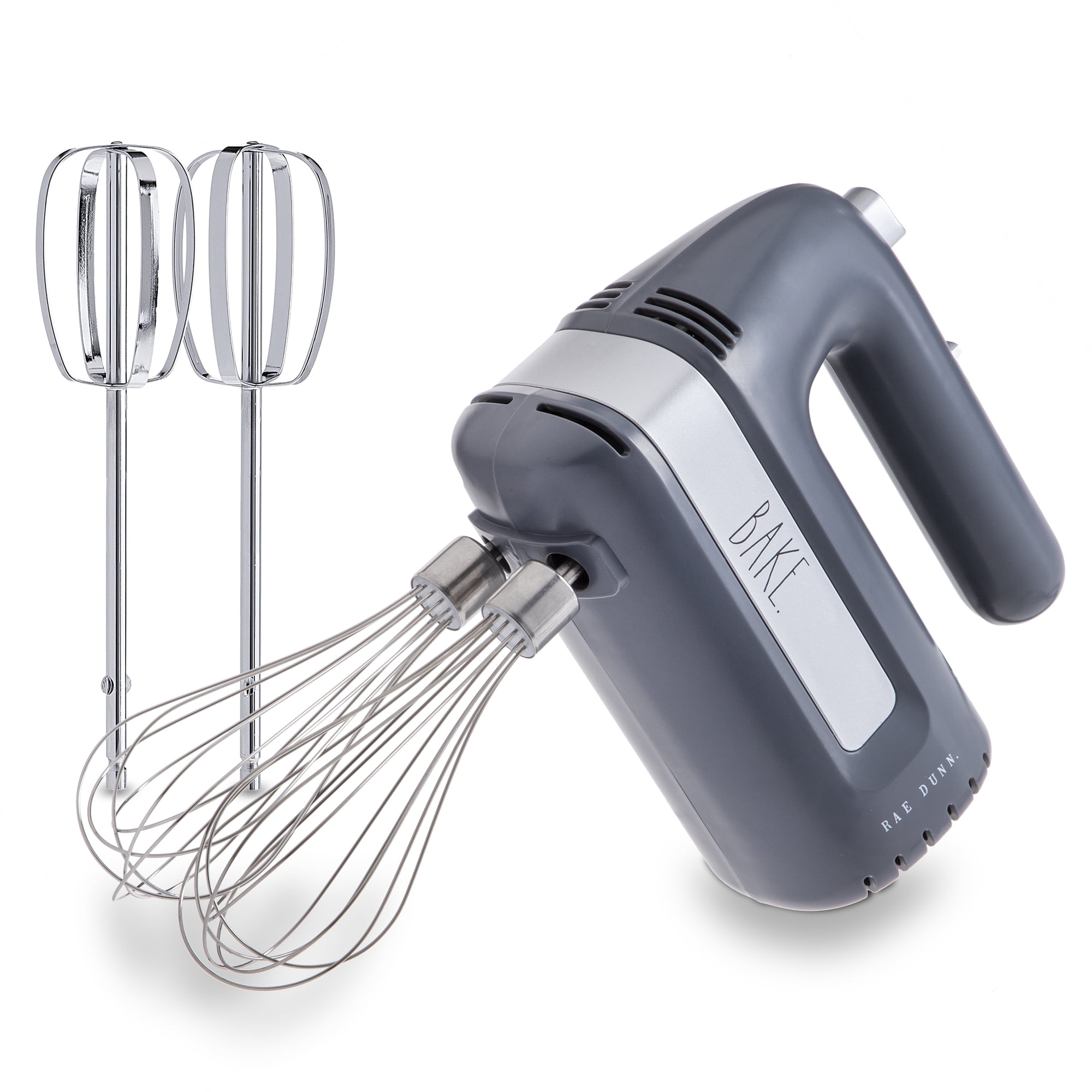 Rae Dunn Electric Hand Mixer for Kitchen with Beaters and Whisk ...