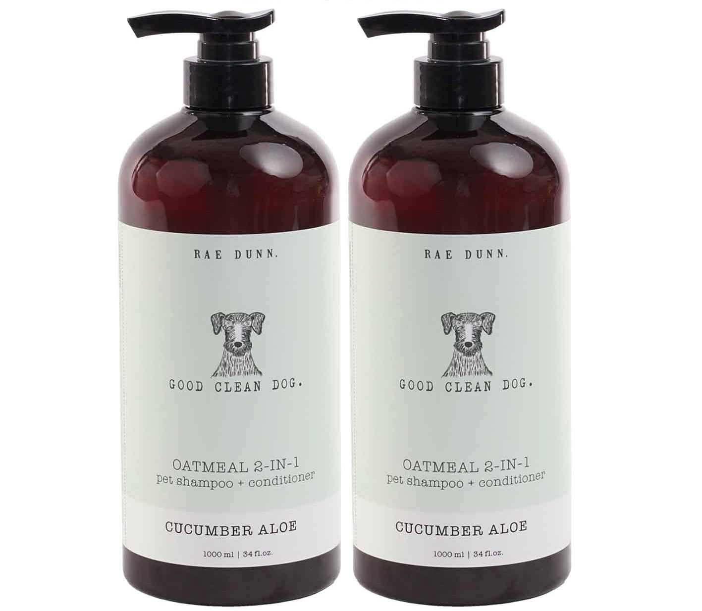 Rae Dunn "Good Clean Dog." Oatmeal 2-IN-1 Pet Shampoo and Conditioner ...