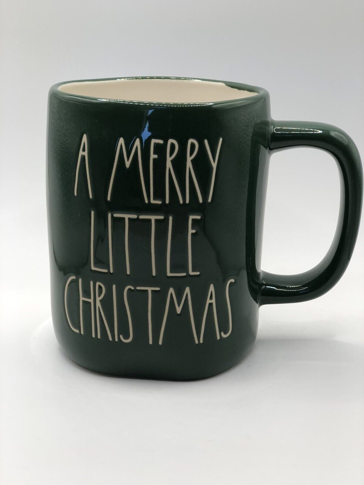 Rae Dunn Green A Merry Little Christmas Mug - Walmart.com