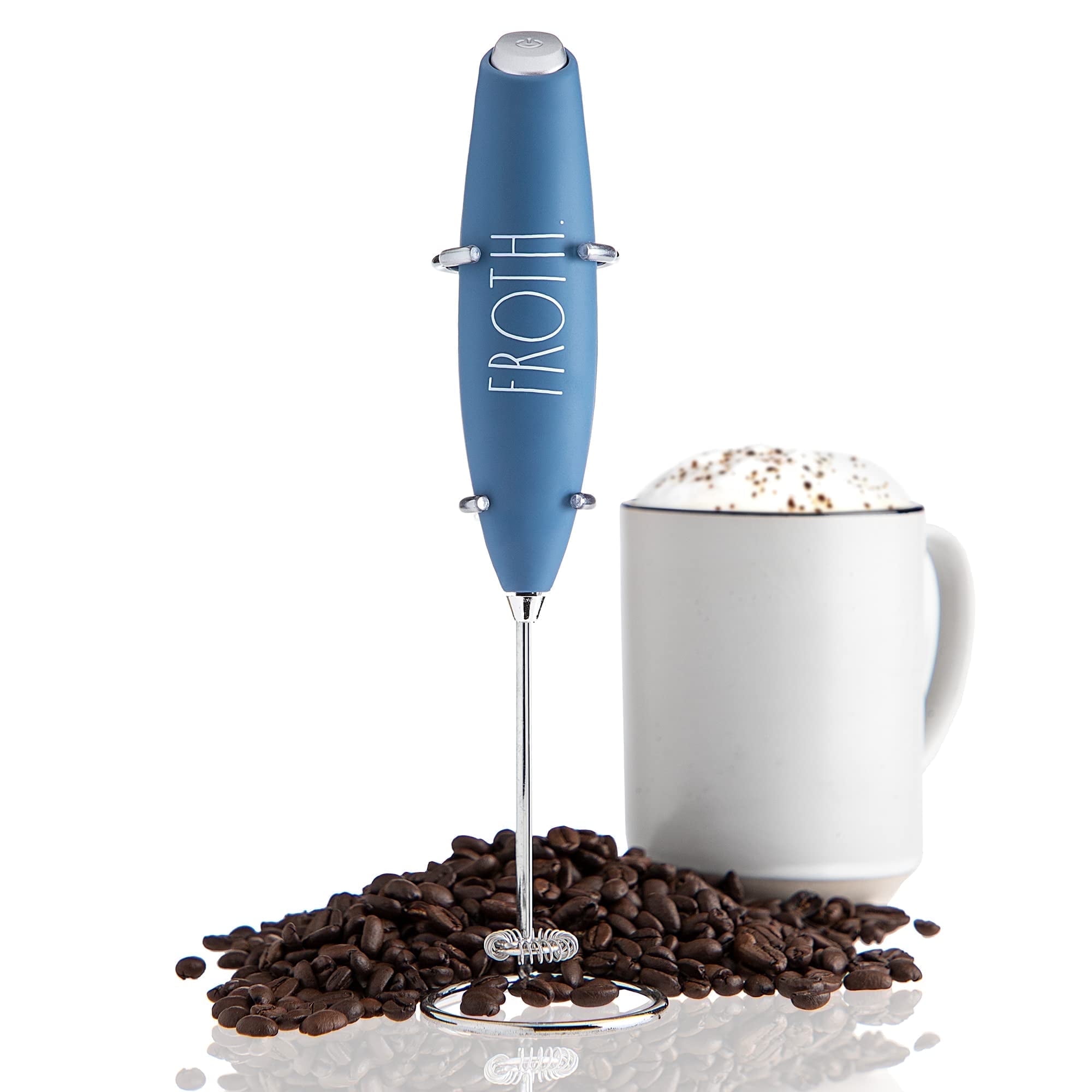 Rae Dunn Milk Frother, Handheld Electric Drink Mixer, Hand Blender ...