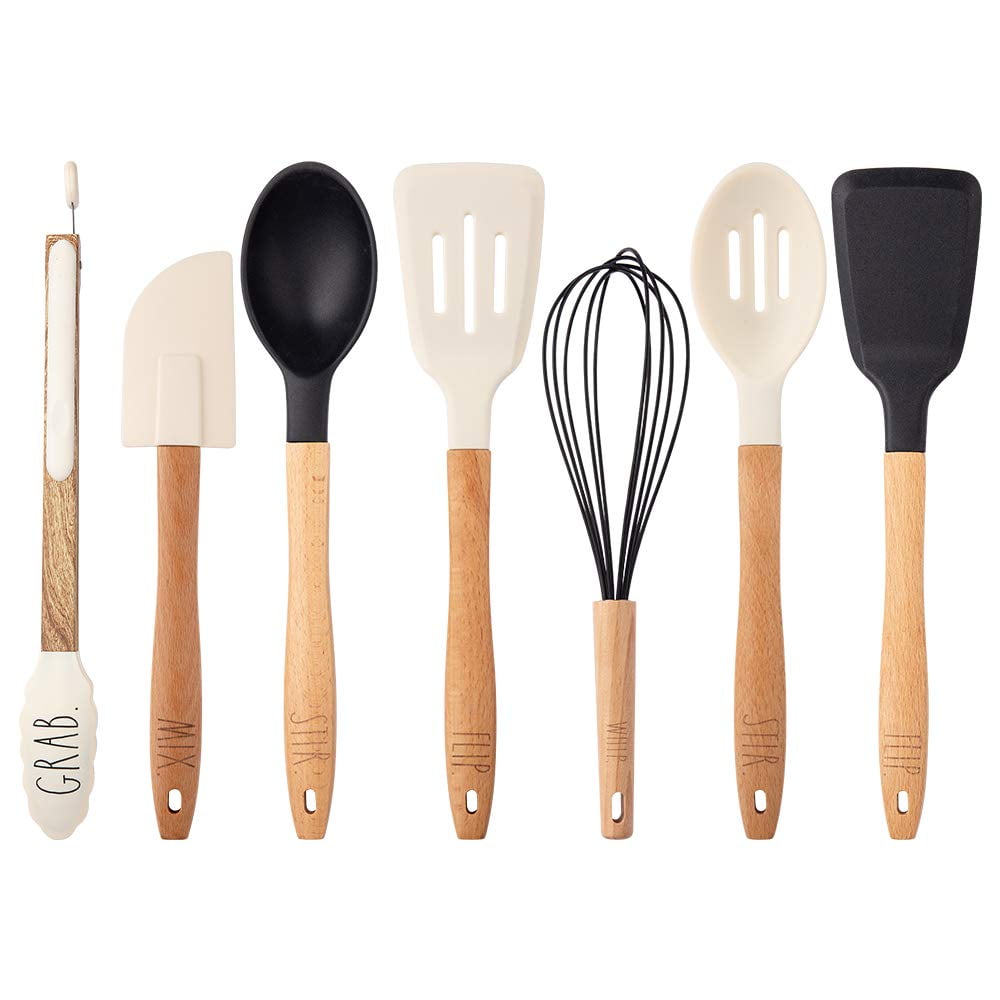 Rae Dunn Mini Silicone Kitchen Utensils Sets, Spatulas and Cooking ...