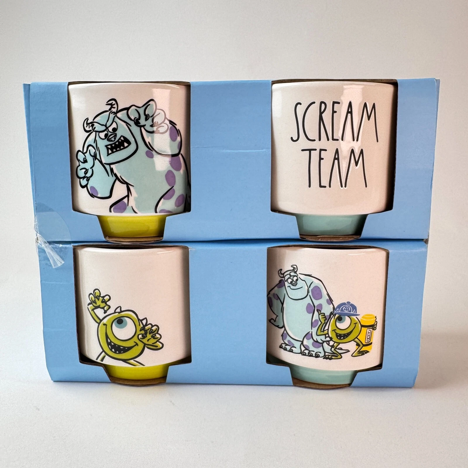 Rae Dunn Scream Team Ramekins, Monsters Inc. BOO MIKE SULLEY, Disney ...