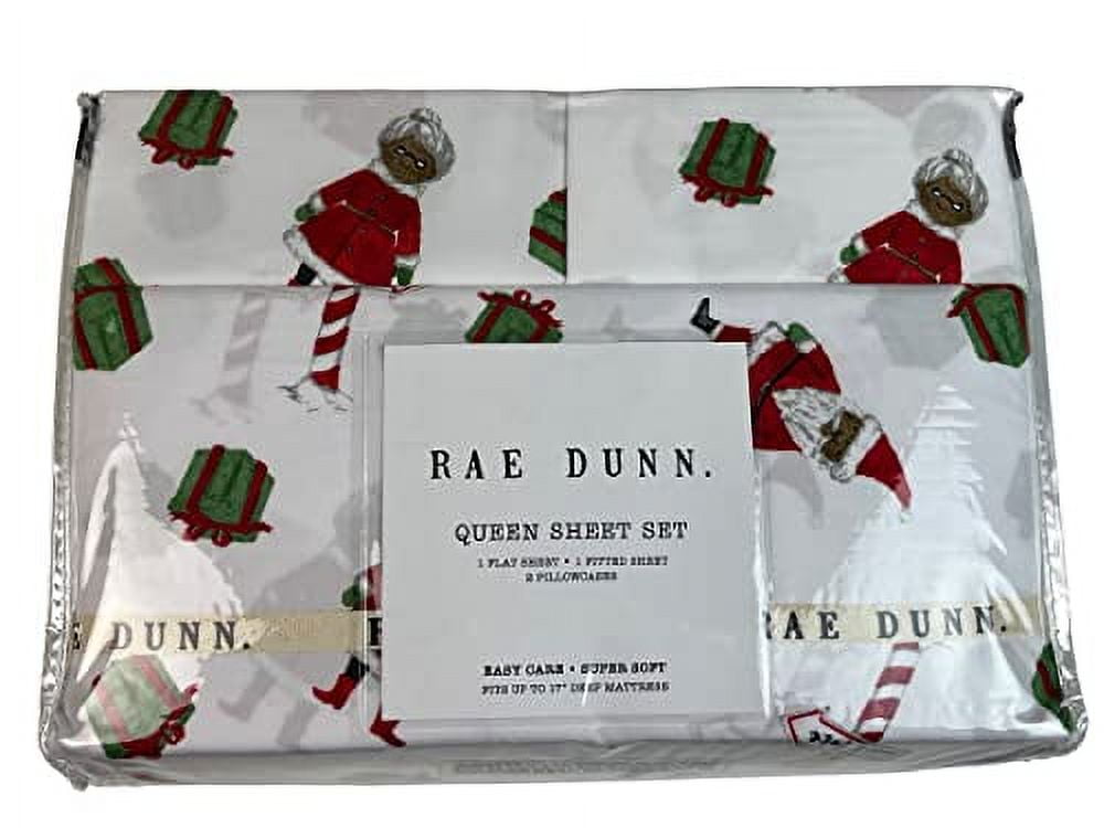 Rae Dunn by Enchante Christmas Black AA Santa Mrs. Claus Holiday Queen ...