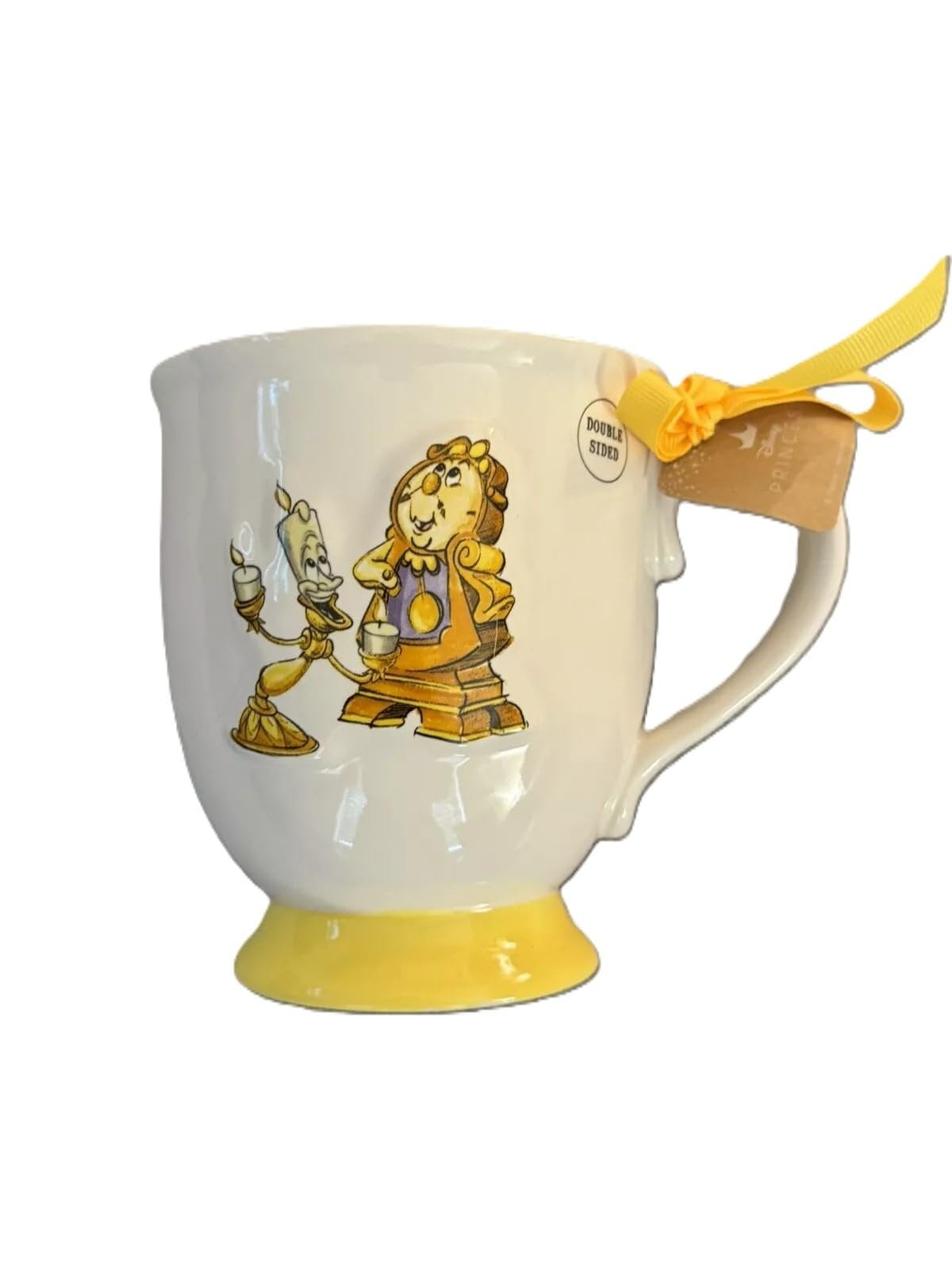 Rae Dunn Disney Beauty & The Beast Be Our Guest Coffee Mug, Lumiere ...