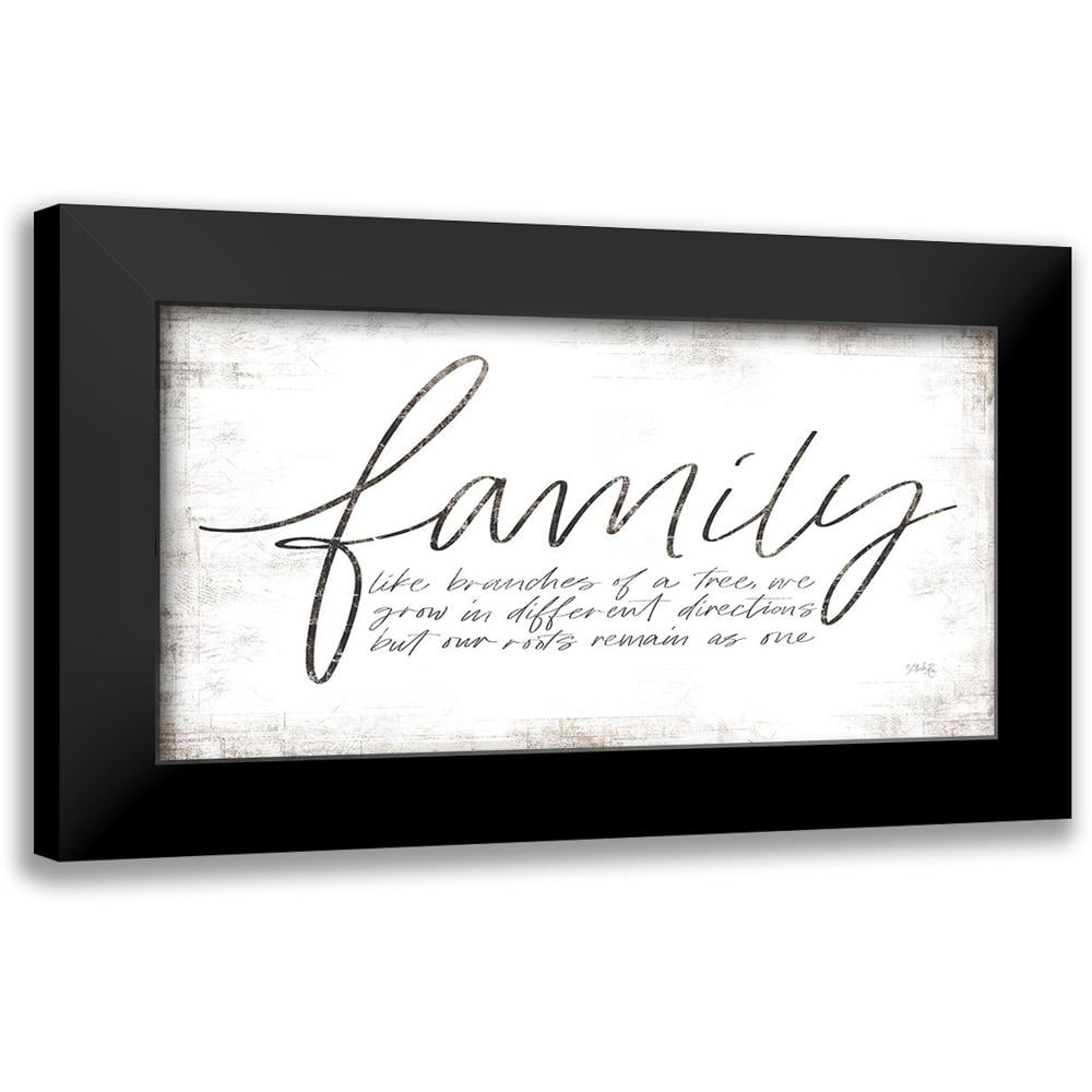 Rae, Maria 24x14 Black Modern Framed Museum Art Print Titled - Family ...