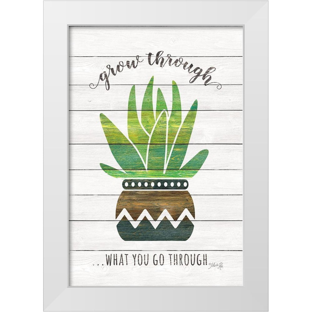 Rae, Marla 11x14 White Modern Wood Framed Museum Art Print Titled ...