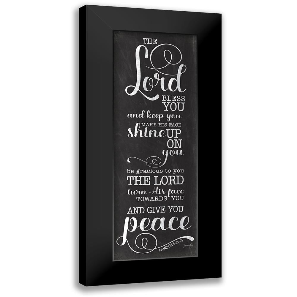 Rae, Marla 11x24 Black Modern Framed Museum Art Print Titled - May the ...