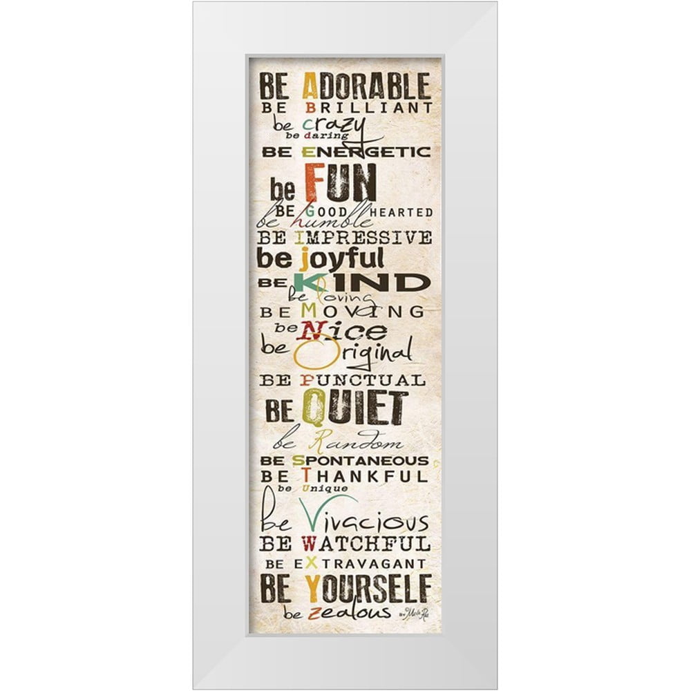 Rae, Marla 11x24 White Modern Wood Framed Museum Art Print Titled - The ...