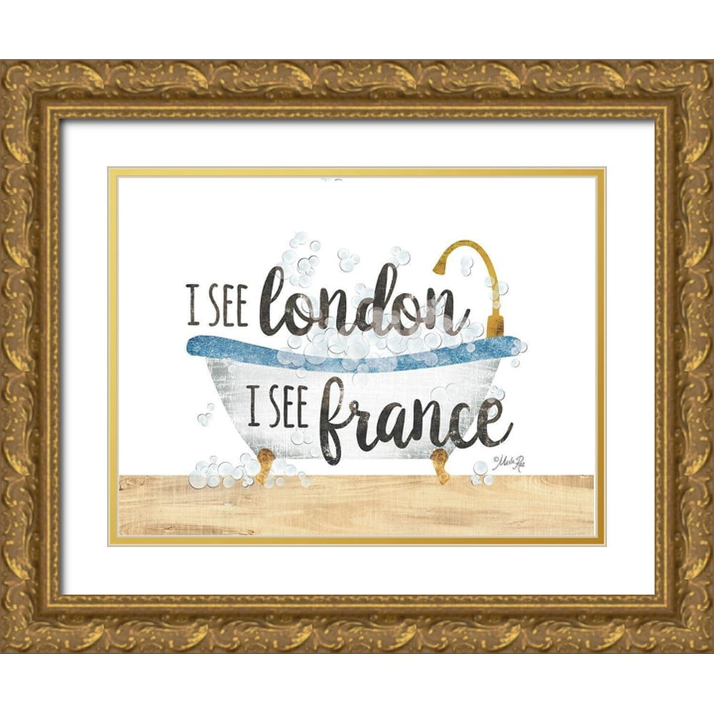 Rae, Marla 14x12 Gold Ornate Wood Framed with Double Matting Museum Art ...