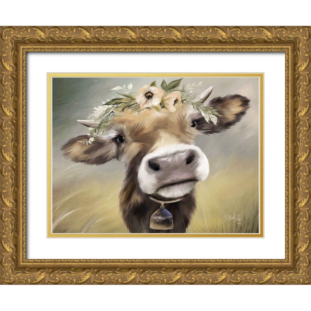 Rae, Marla 14x12 Gold Ornate Wood Framed with Double Matting Museum Art ...