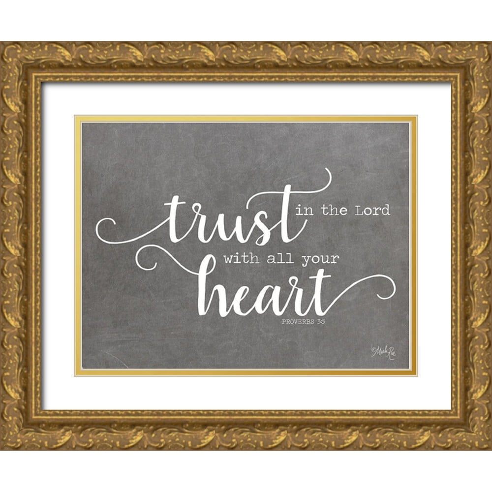 Rae, Marla 14x12 Gold Ornate Wood Framed with Double Matting Museum Art ...