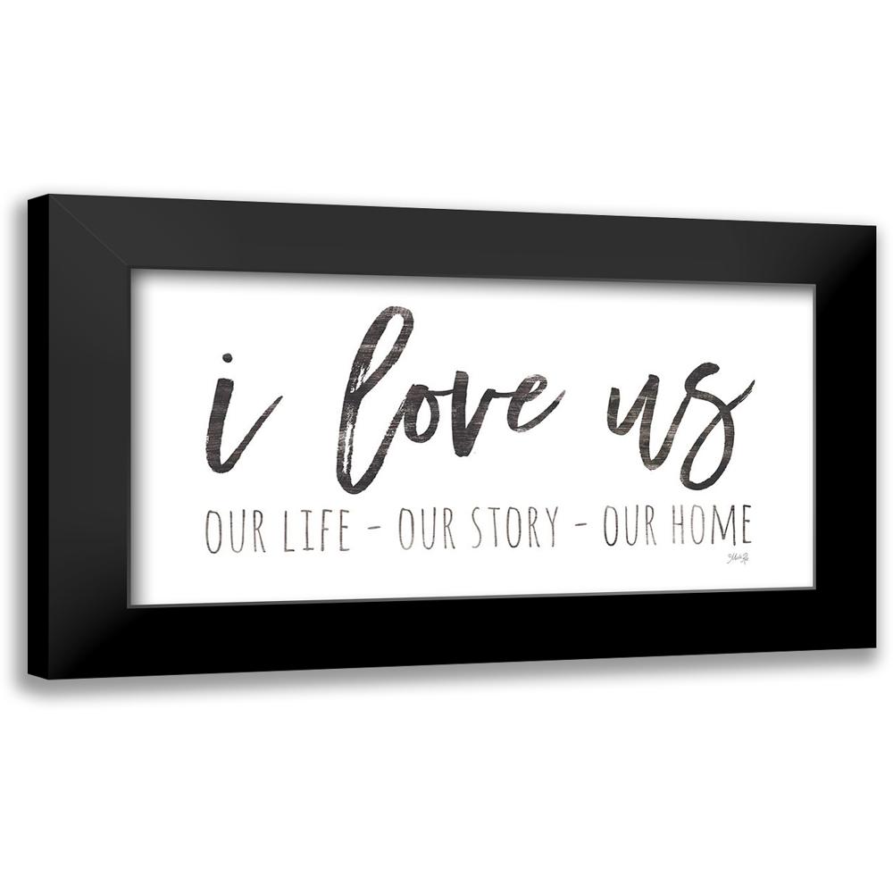 Rae, Marla 18x11 Black Modern Framed Museum Art Print Titled - Our Life ...