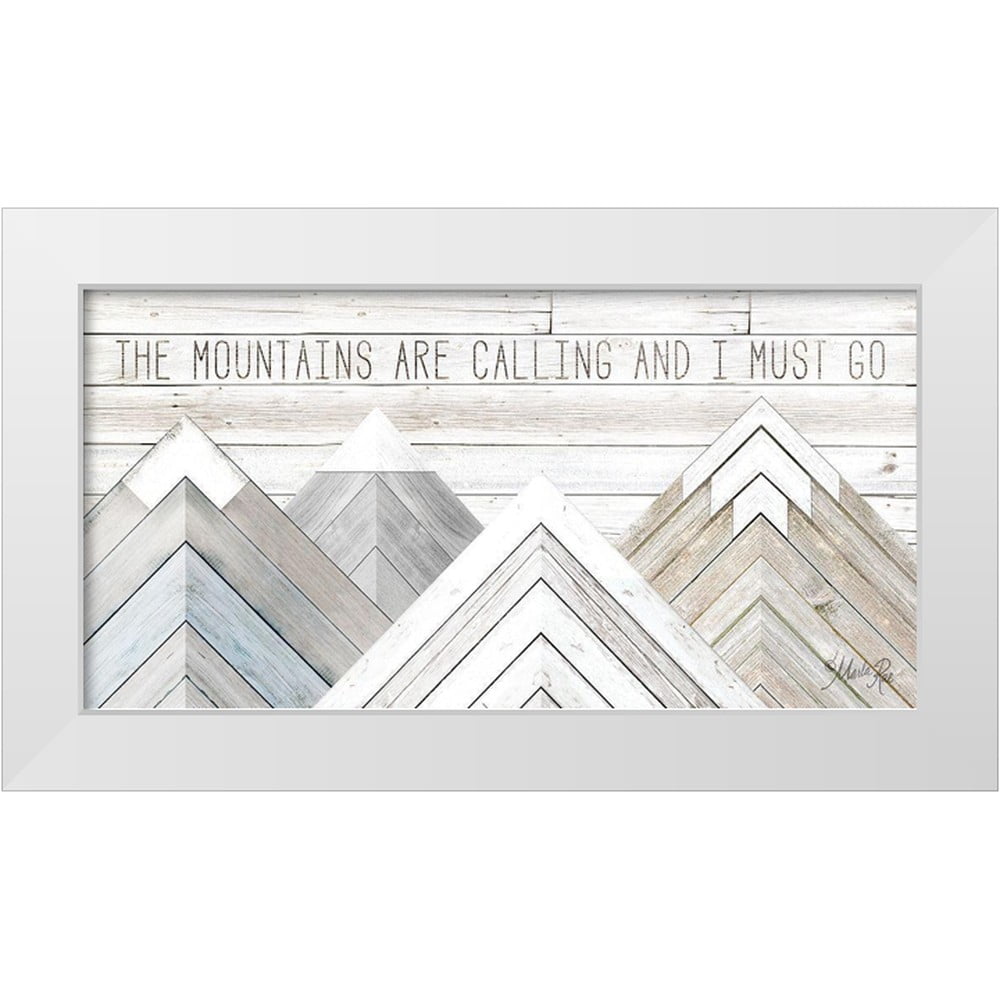 Rae, Marla 18x11 White Modern Wood Framed Museum Art Print Titled - The ...