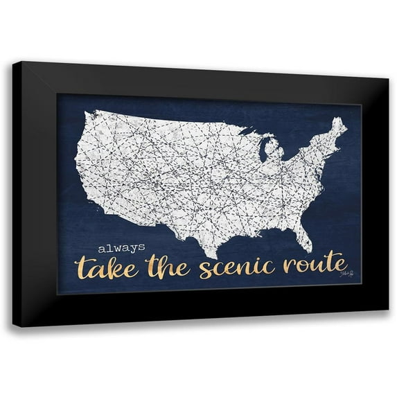 Rae, Marla 18x13 Black Modern Framed Museum Art Print Titled - Scenic ...