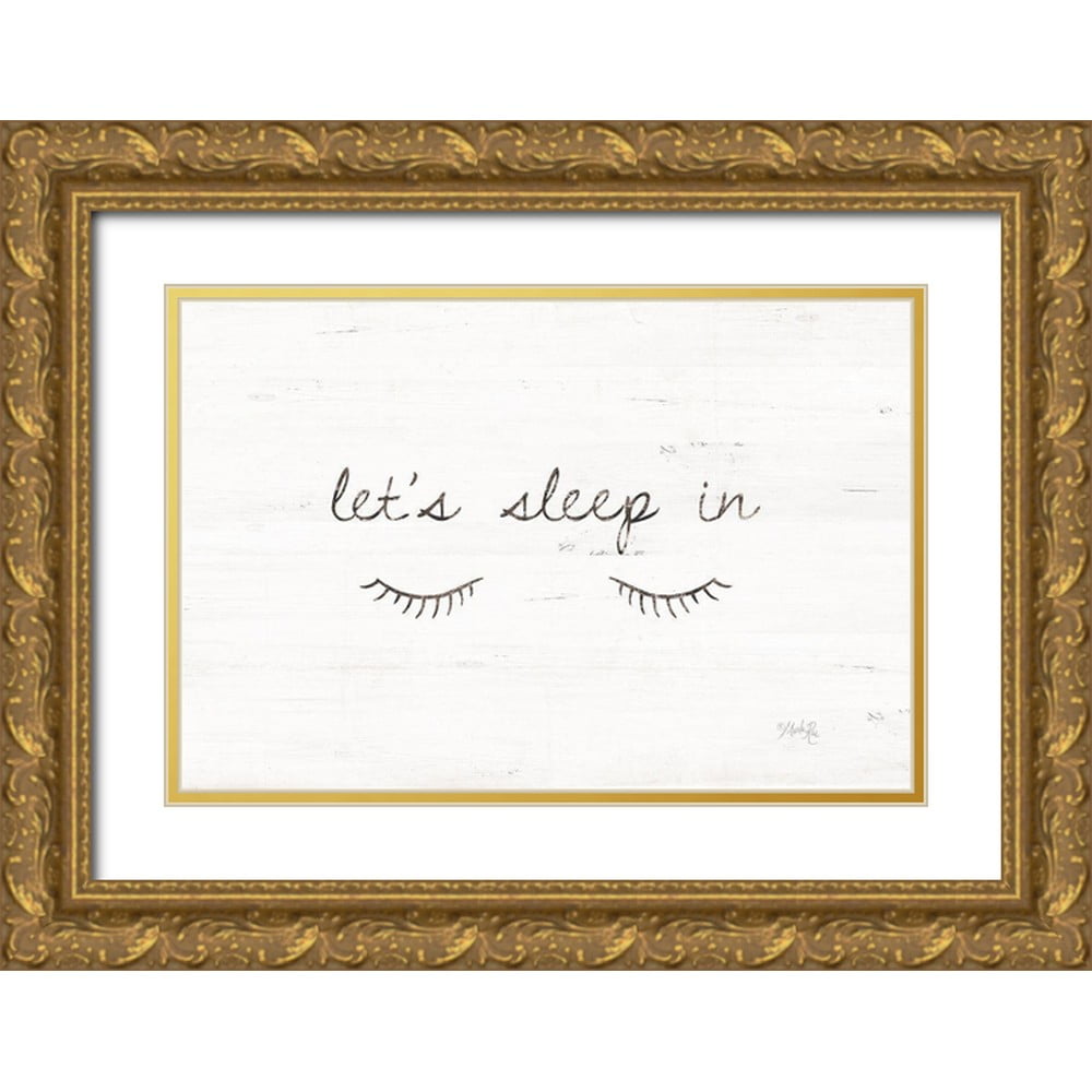 Rae, Marla 18x13 Gold Ornate Wood Framed with Double Matting Museum Art ...