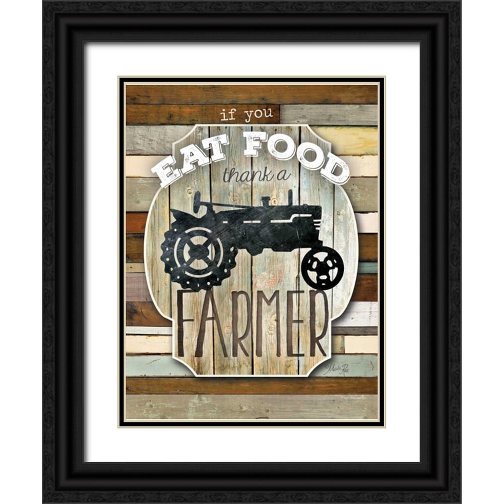 Rae, Marla 19x24 Black Ornate Wood Framed with Double Matting Museum ...