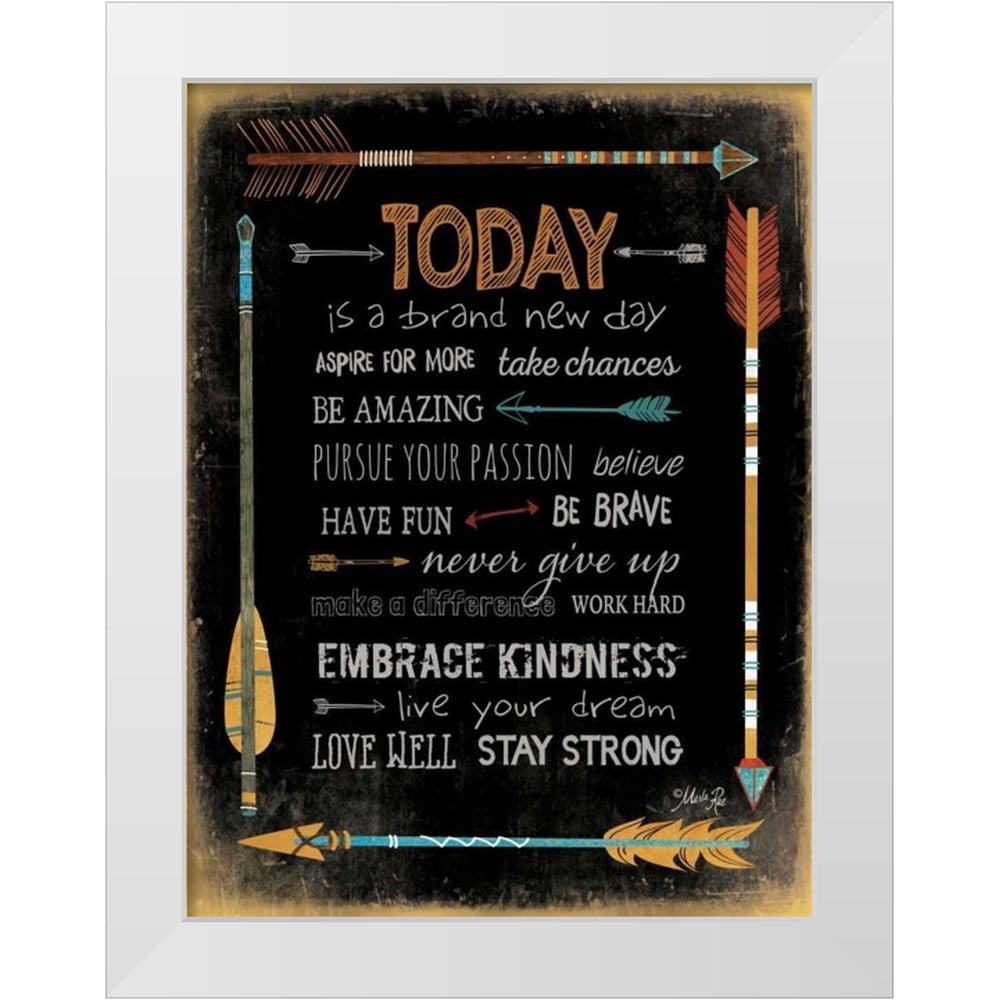 Rae, Marla 19x24 White Modern Wood Framed Museum Art Print Titled ...