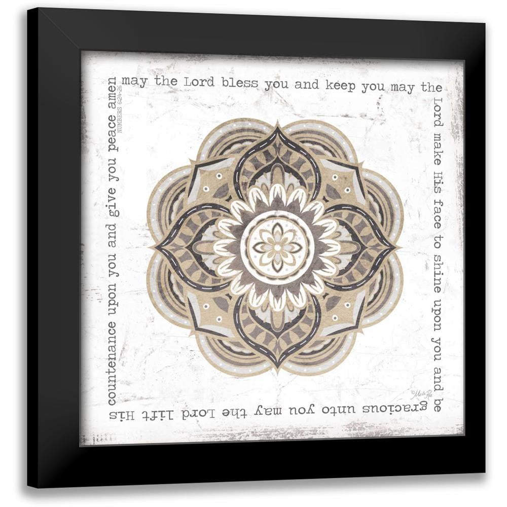 Rae, Marla 20x20 Black Modern Framed Museum Art Print Titled - May the ...