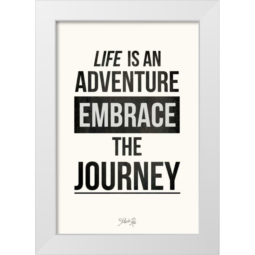 Rae, Marla 23x32 White Modern Wood Framed Museum Art Print Titled ...