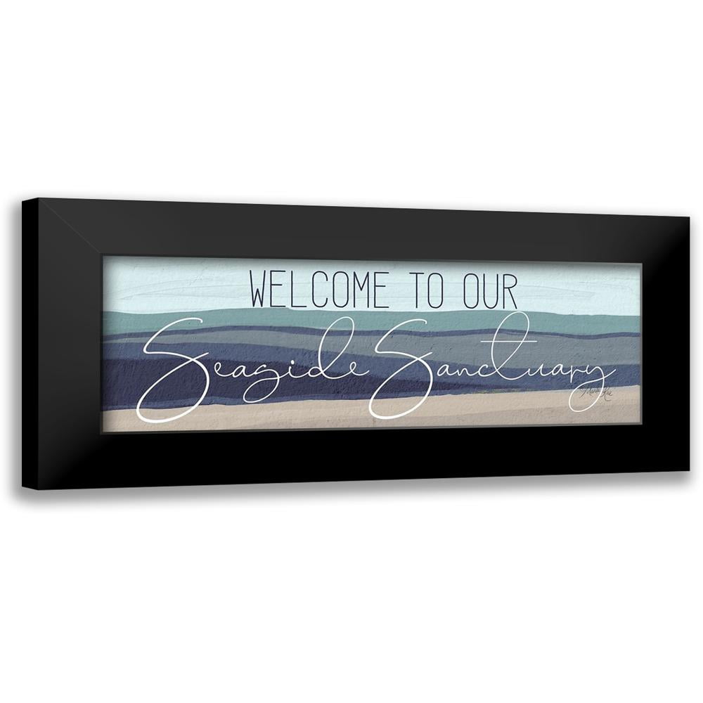 Rae, Marla 24x11 Black Modern Framed Museum Art Print Titled - Welcome ...