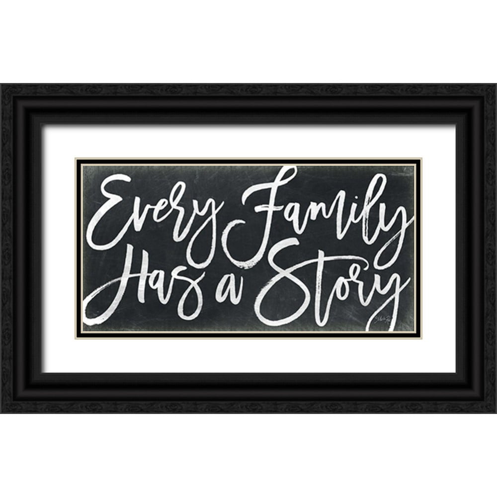 Rae, Marla 24x14 Black Ornate Wood Framed with Double Matting Museum ...