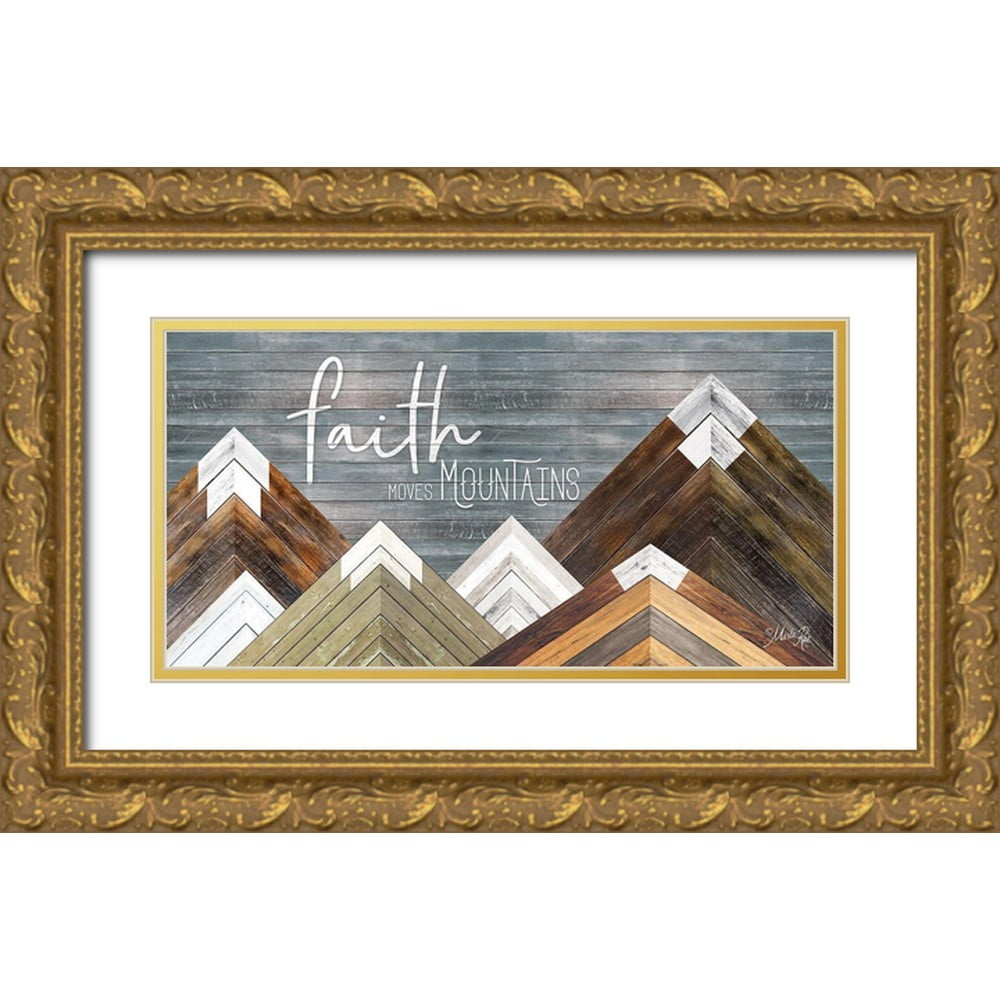 Rae, Marla 24x14 Gold Ornate Wood Framed with Double Matting Museum Art ...