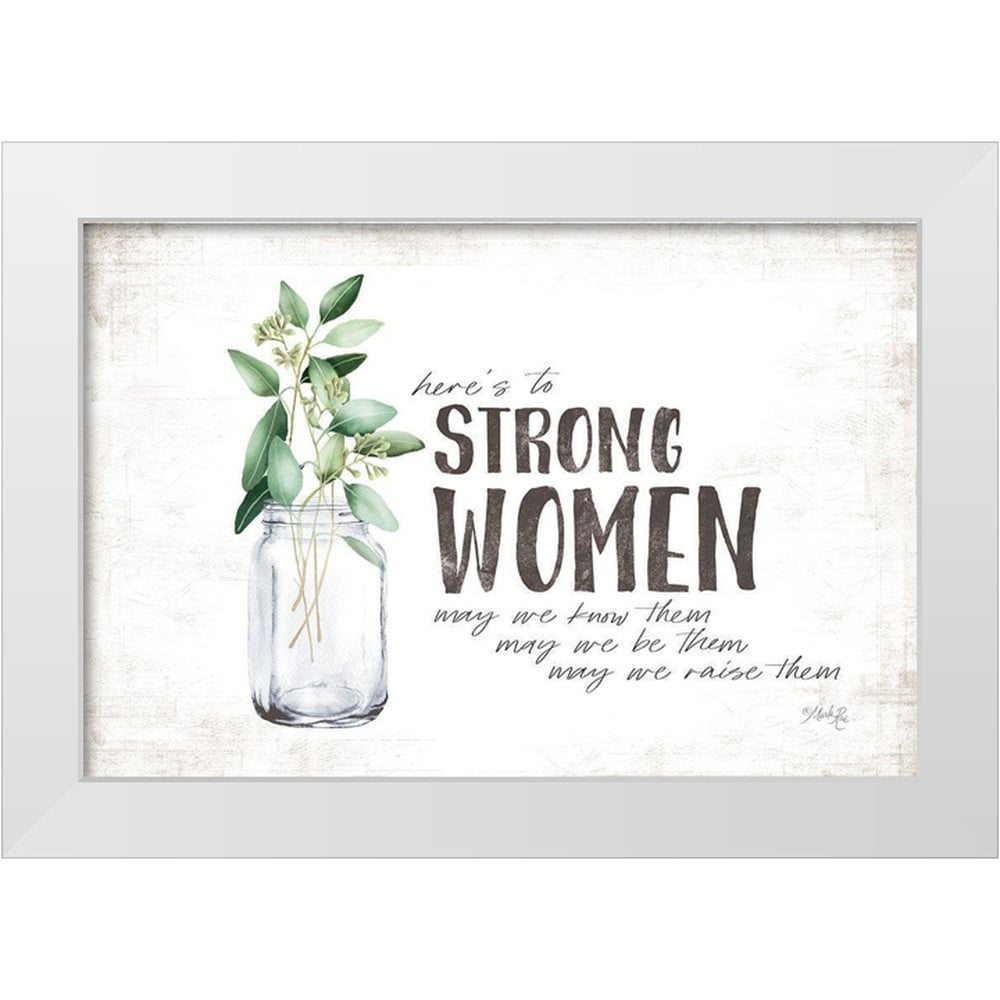 Rae, Marla 24x17 White Modern Wood Framed Museum Art Print Titled ...