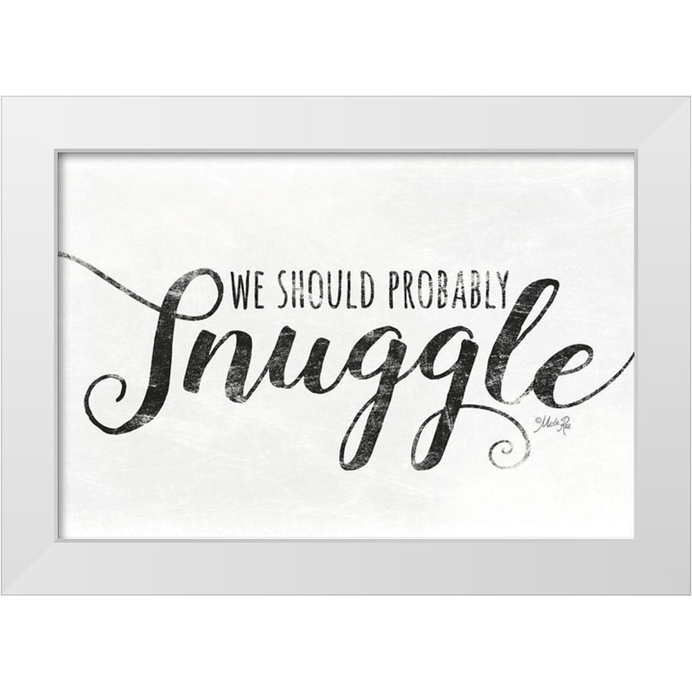 Rae, Marla 32x23 White Modern Wood Framed Museum Art Print Titled - We ...