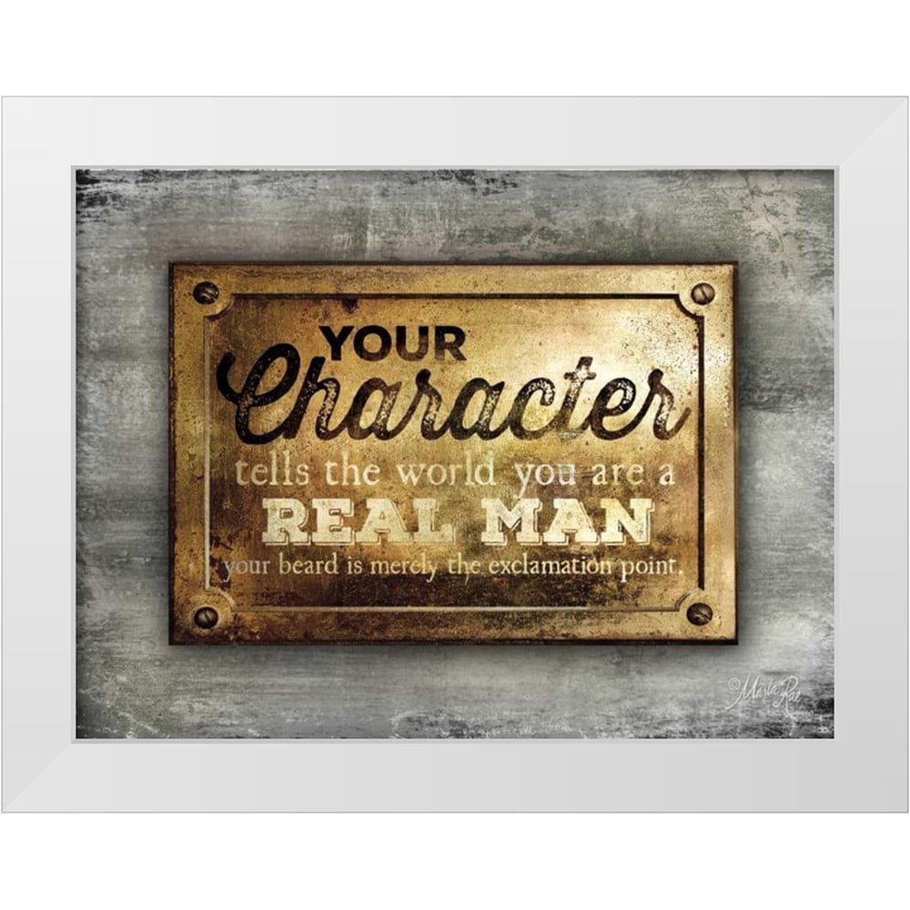 Rae, Marla 32x25 White Modern Wood Framed Museum Art Print Titled - A ...