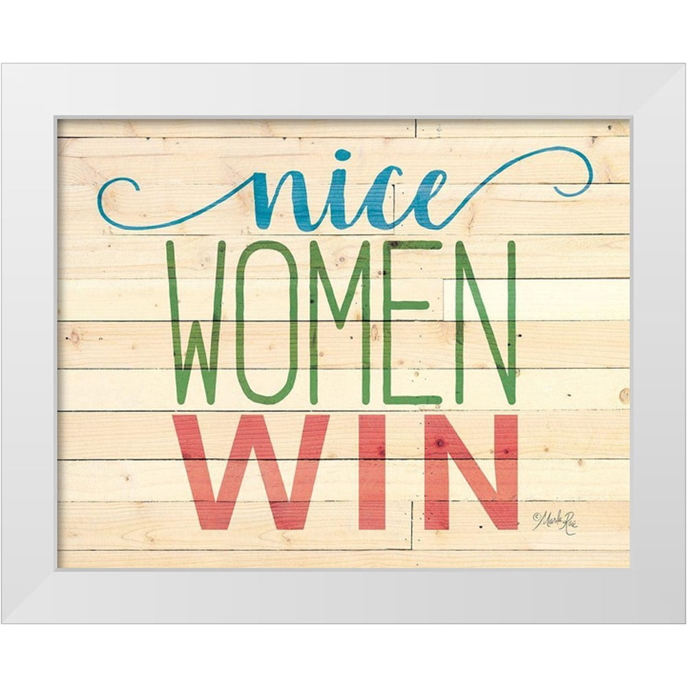 Rae, Marla 32x26 White Modern Wood Framed Museum Art Print Titled ...
