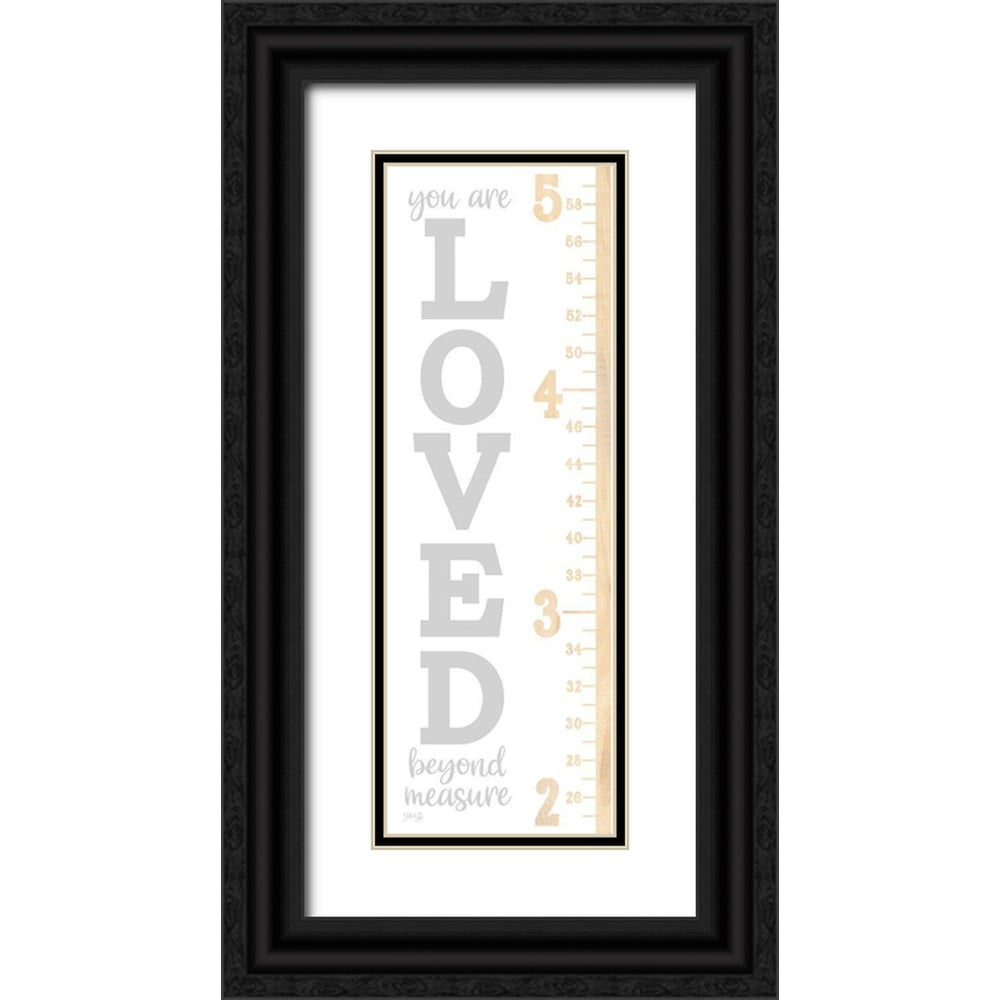 Rae, Marla 7x14 Black Ornate Wood Framed with Double Matting Museum Art ...