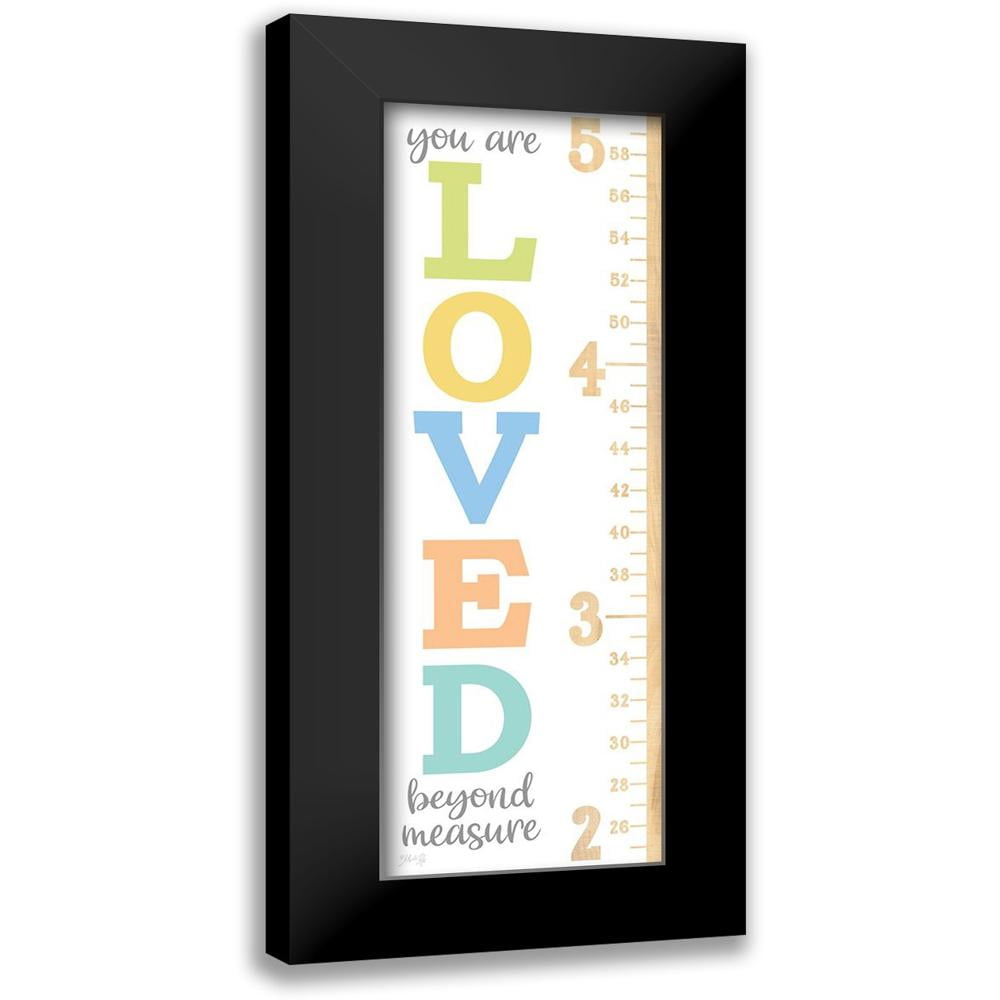 Rae, Marla 9x18 Black Modern Framed Museum Art Print Titled - Loved ...