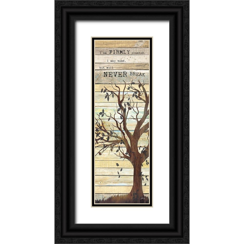 Rae, Marla 9x18 Black Ornate Wood Framed with Double Matting Museum Art ...