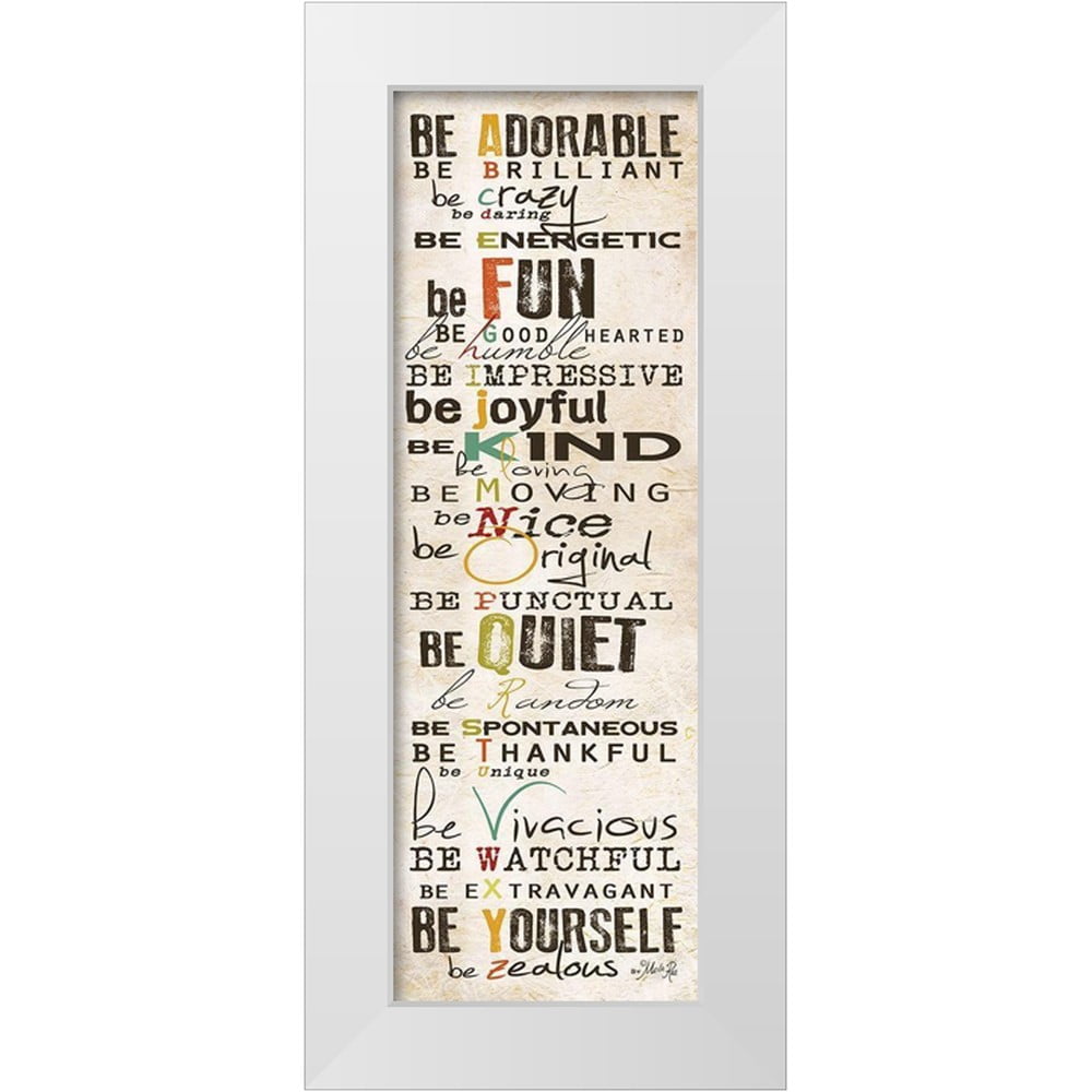 Rae, Marla 9x18 White Modern Wood Framed Museum Art Print Titled - The ...