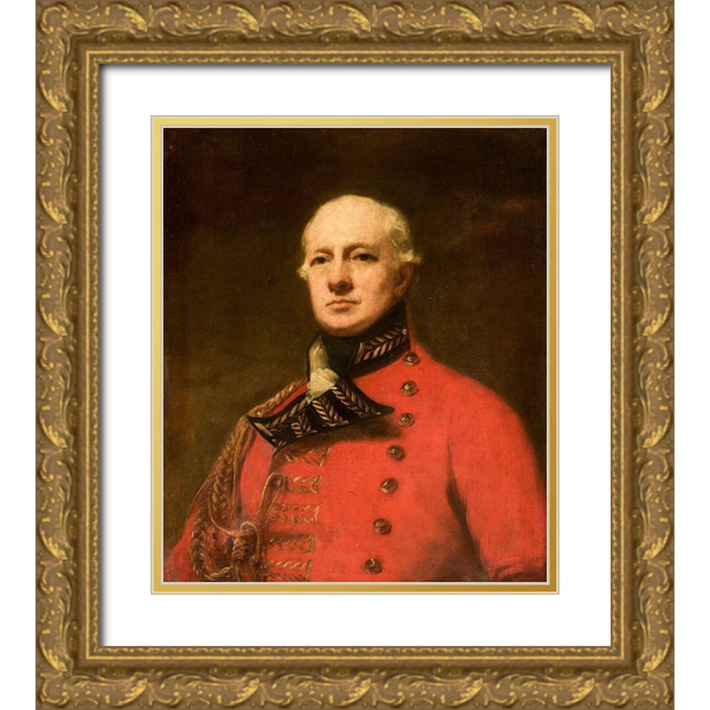 Raeburn, Henry 20x23 Gold Ornate Wood Framed with Double Matting Museum ...